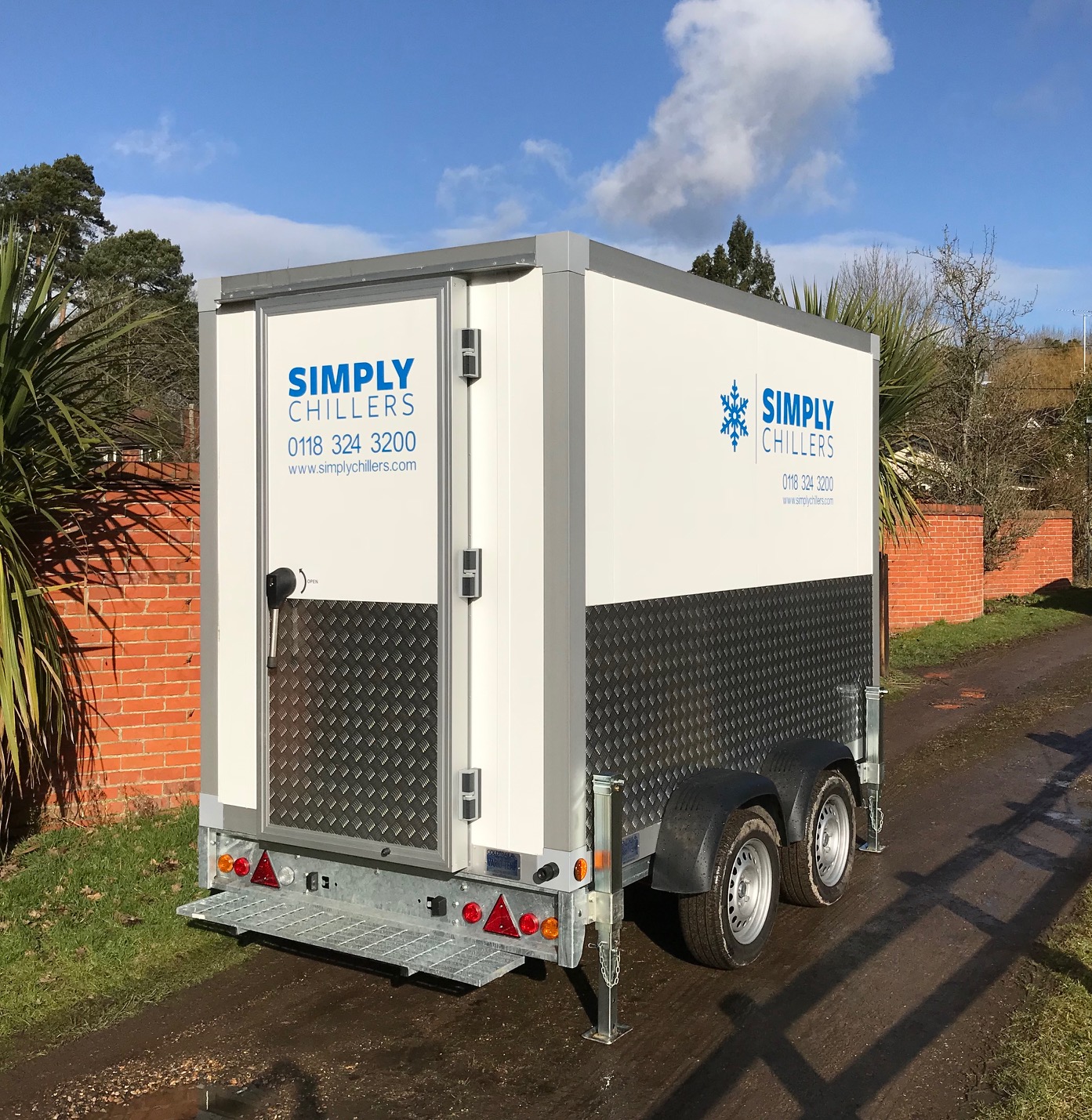 3m Freezer Trailer - Simply Chillers
